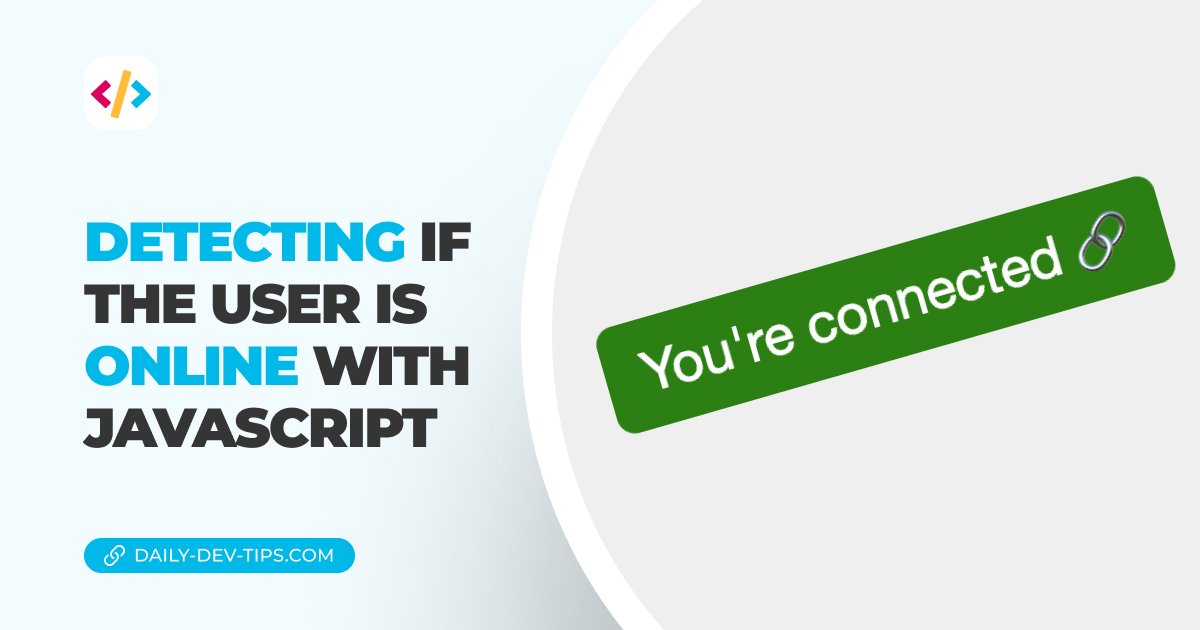 Detecting If The User Is Online With Javascript
